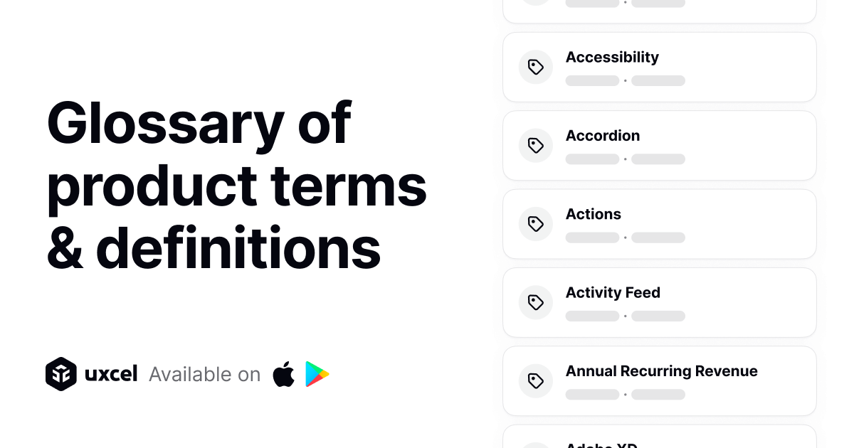 Product Glossary | Uxcel