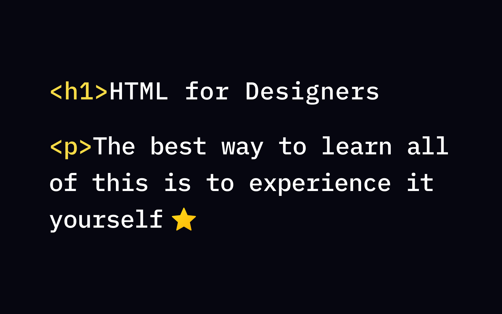 Intro to HTML Elements course lesson | Uxcel