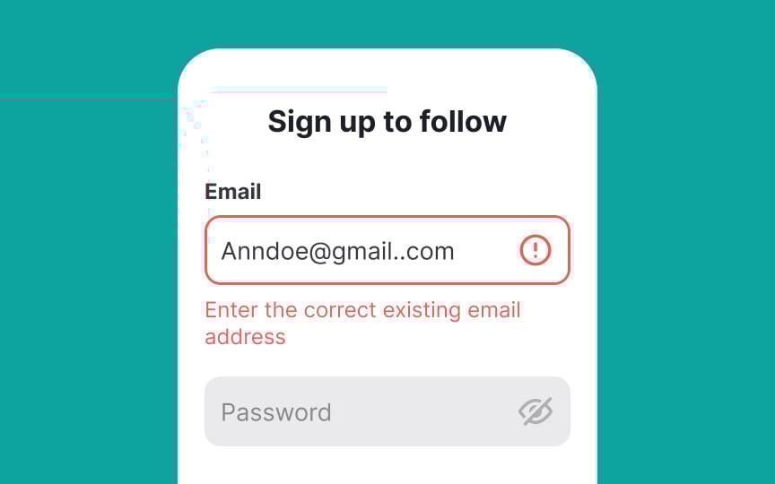 Use instant validation | Uxcel