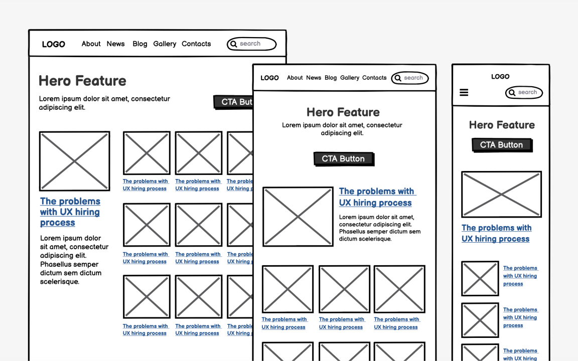 Responsive Design Wireframing Lesson | Uxcel
