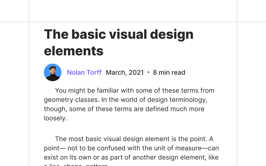 Handling Large Blocks of Text in Typography Lesson | Uxcel