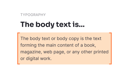 Body Text | Uxcel