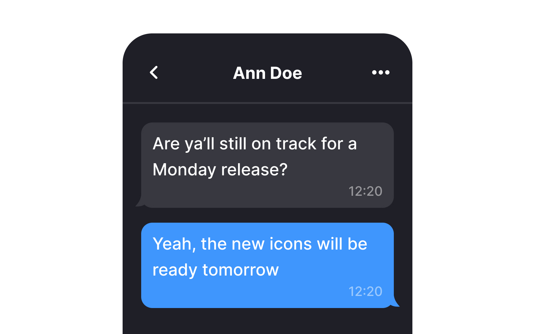 Chat & Messaging course lesson | Uxcel