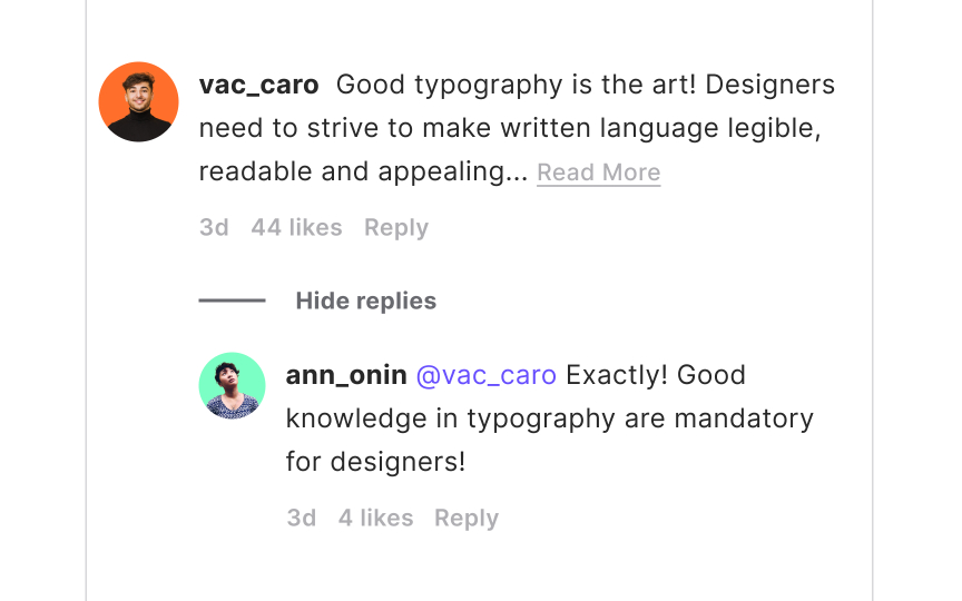 Handling Large Blocks of Text in Typography Lesson | Uxcel