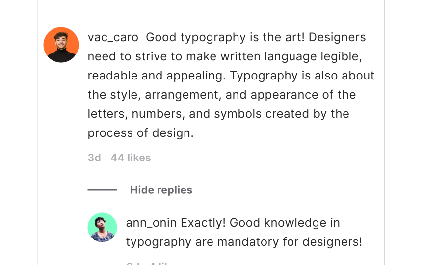 Handling Large Blocks of Text in Typography Lesson | Uxcel