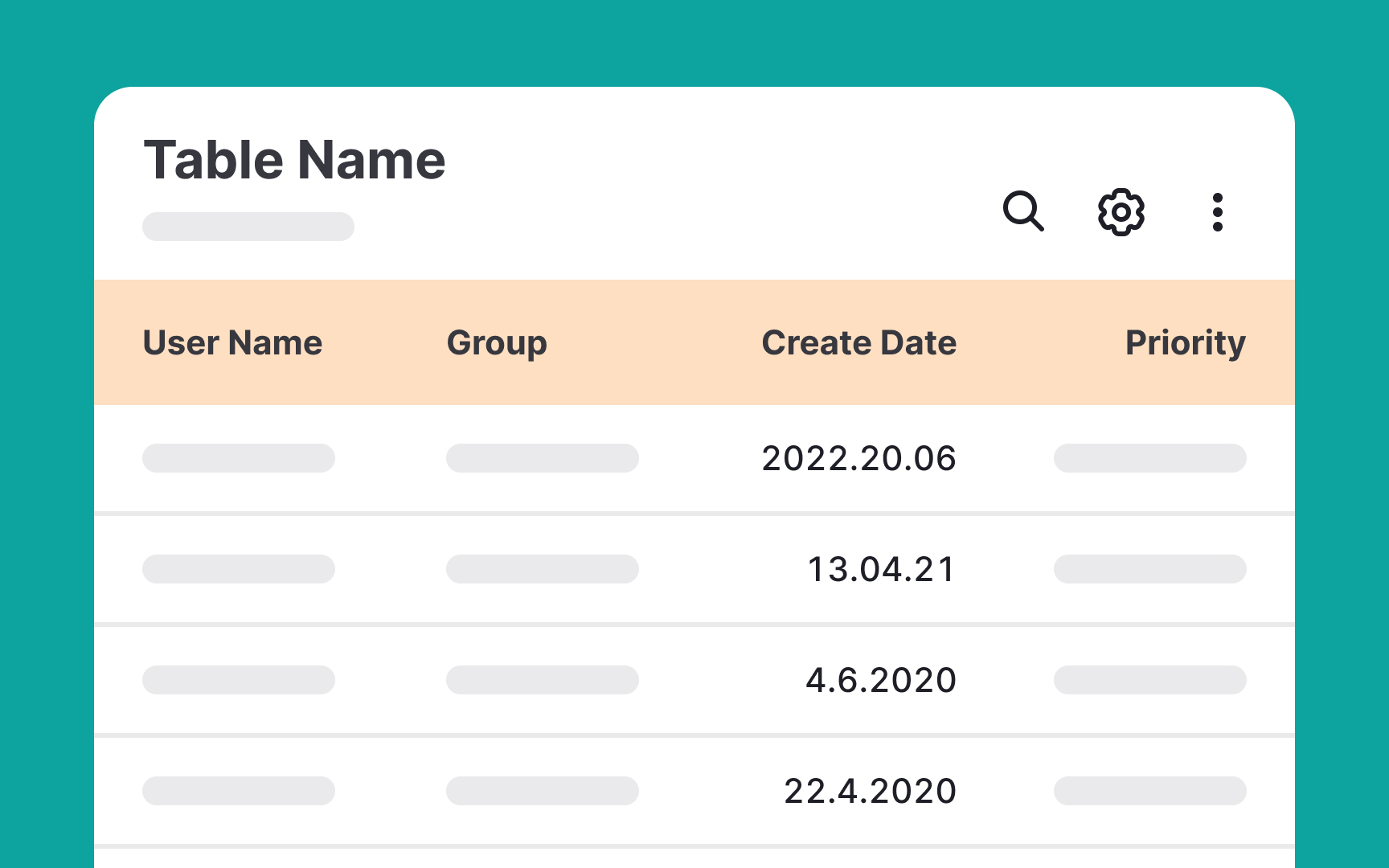 Best Practices for Designing Tables Lesson | Uxcel