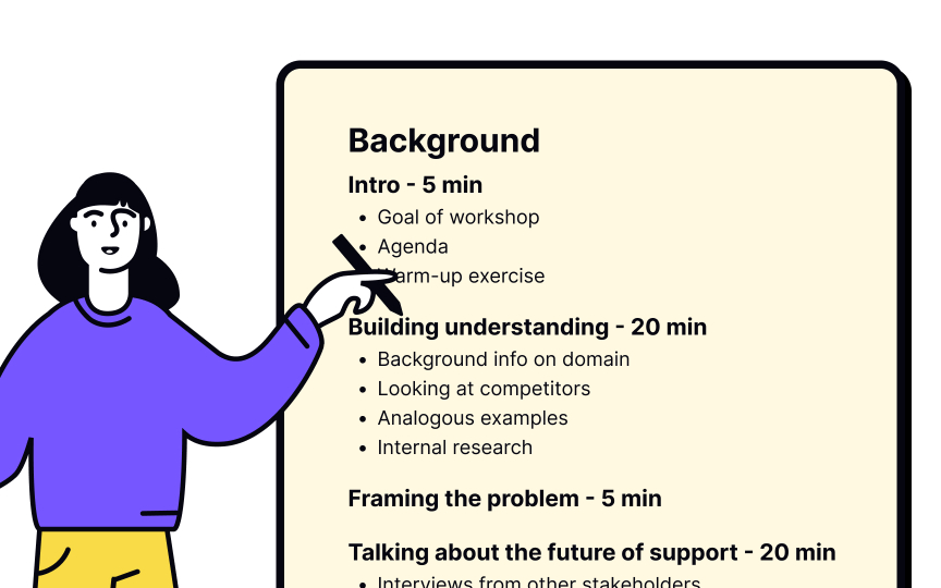 Design Workshop Planning and Agenda Lesson | Uxcel