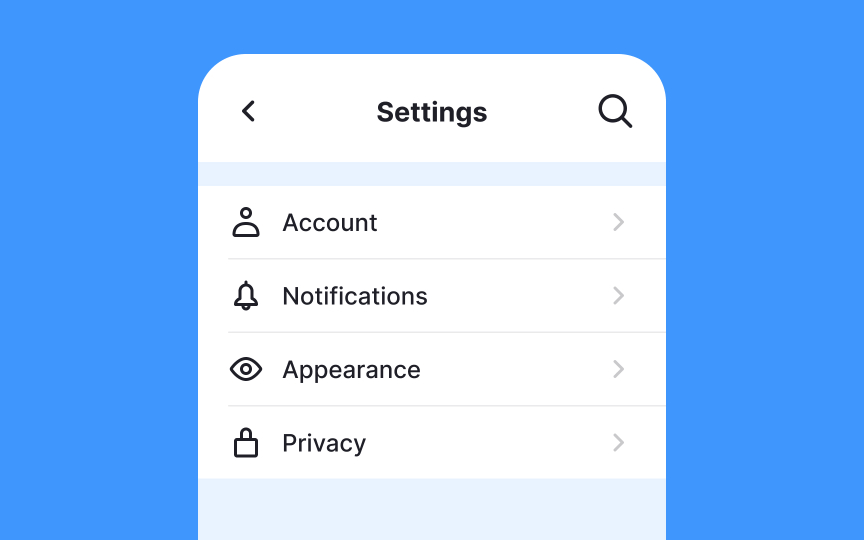 Mobile Settings Design Lesson | Uxcel