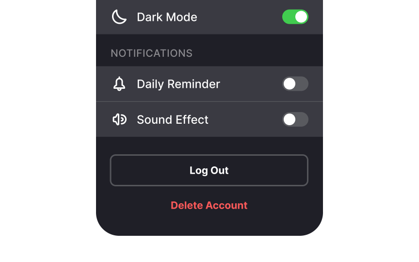 Settings Lesson | Uxcel