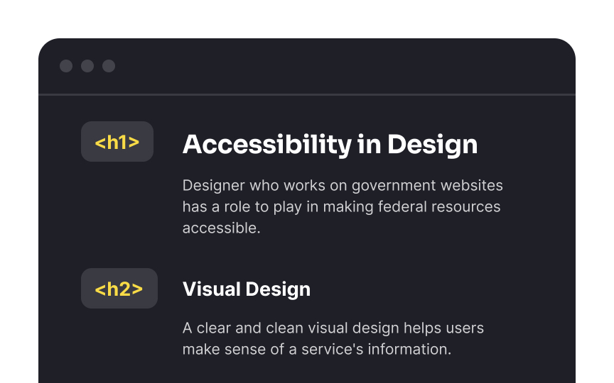 Use the tag for the page title | Uxcel