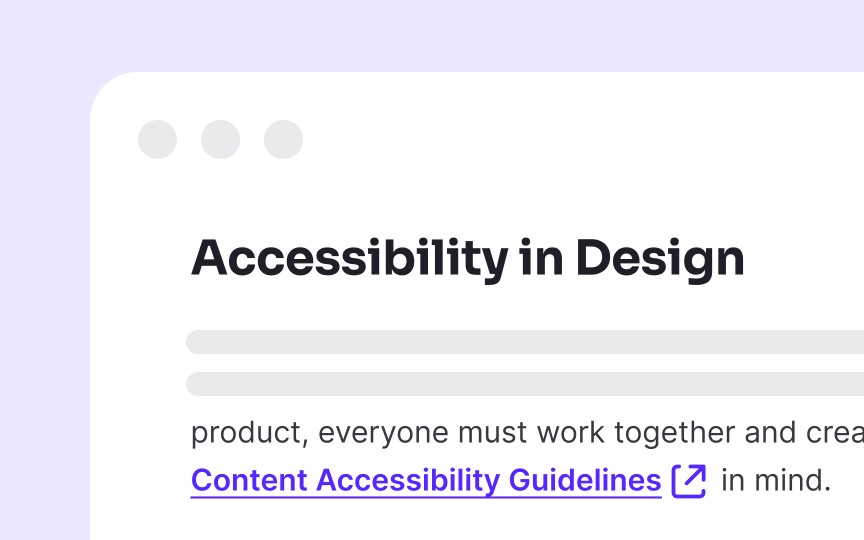 Links Accessibility Lesson | Uxcel