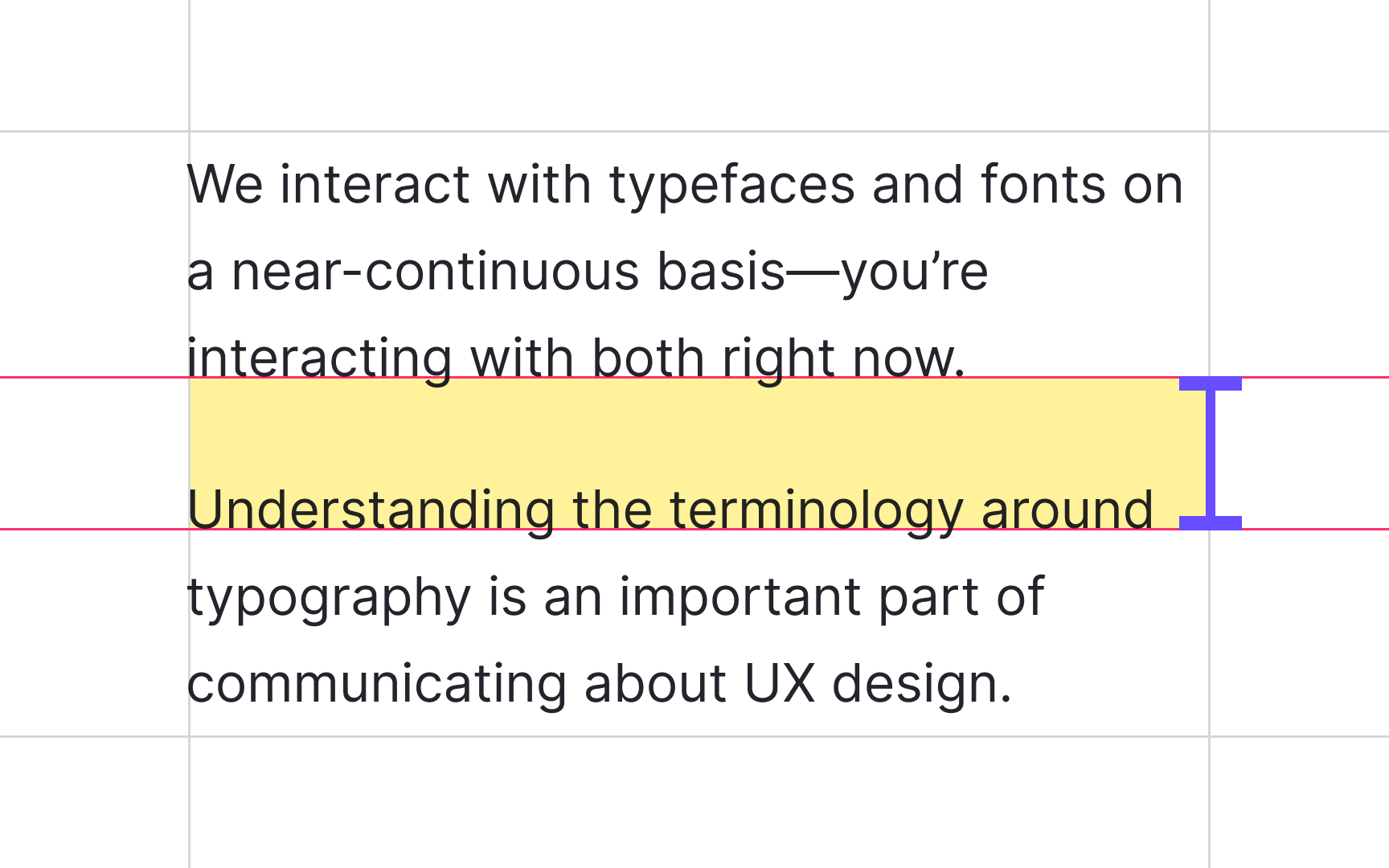 Paragraphs in Typography Lesson | Uxcel