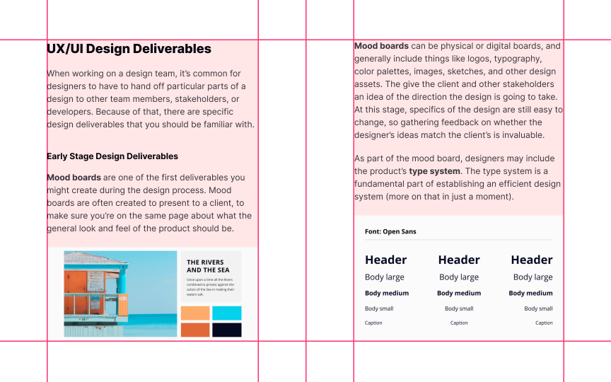 Applying Composition Grids in Design Lesson | Uxcel