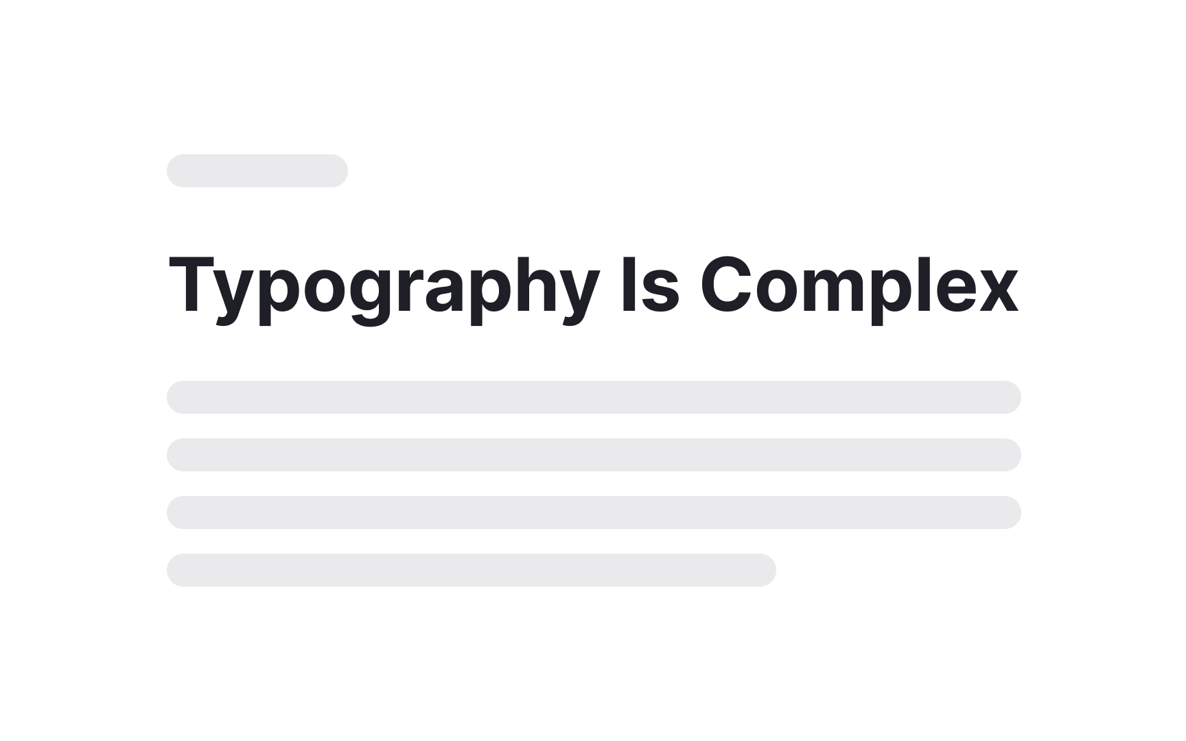 Intro to Typography Lesson | Uxcel