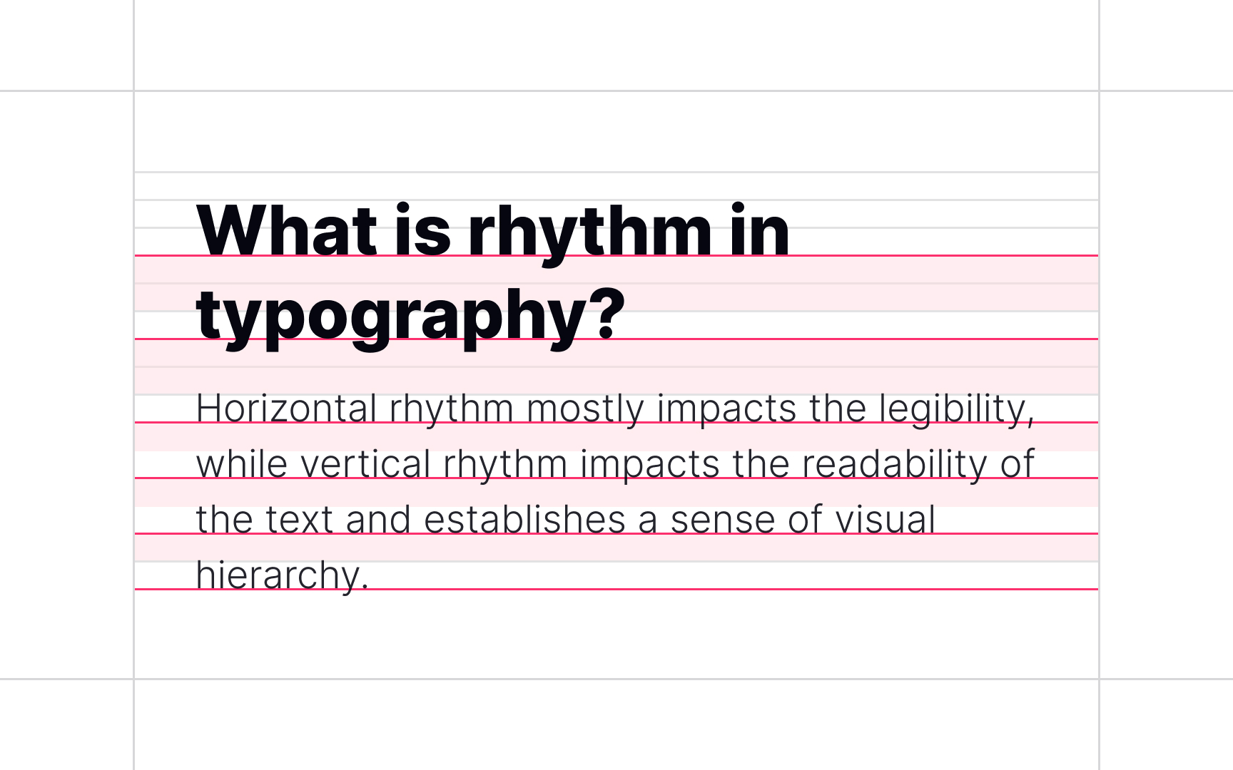 Repetition & Contrast in Typography Lesson | Uxcel