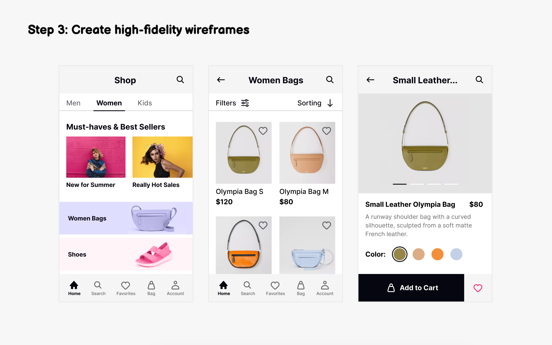 Creating Wireframes for Mobile Lesson | Uxcel