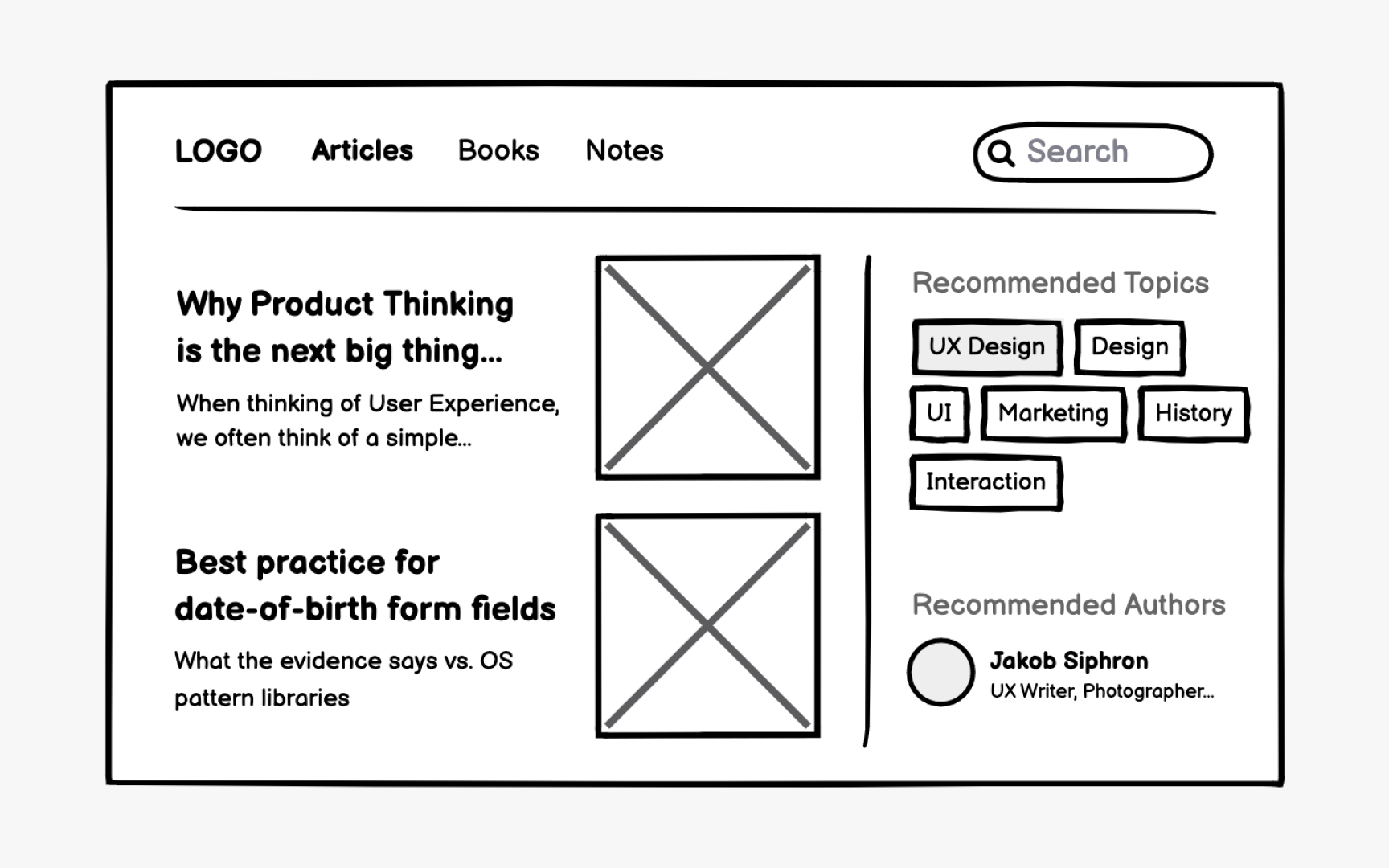 How to Use Text in Wireframes Lesson | Uxcel