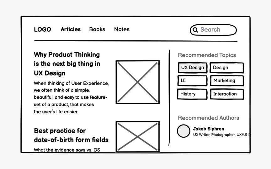 How to Use Text in Wireframes Lesson | Uxcel