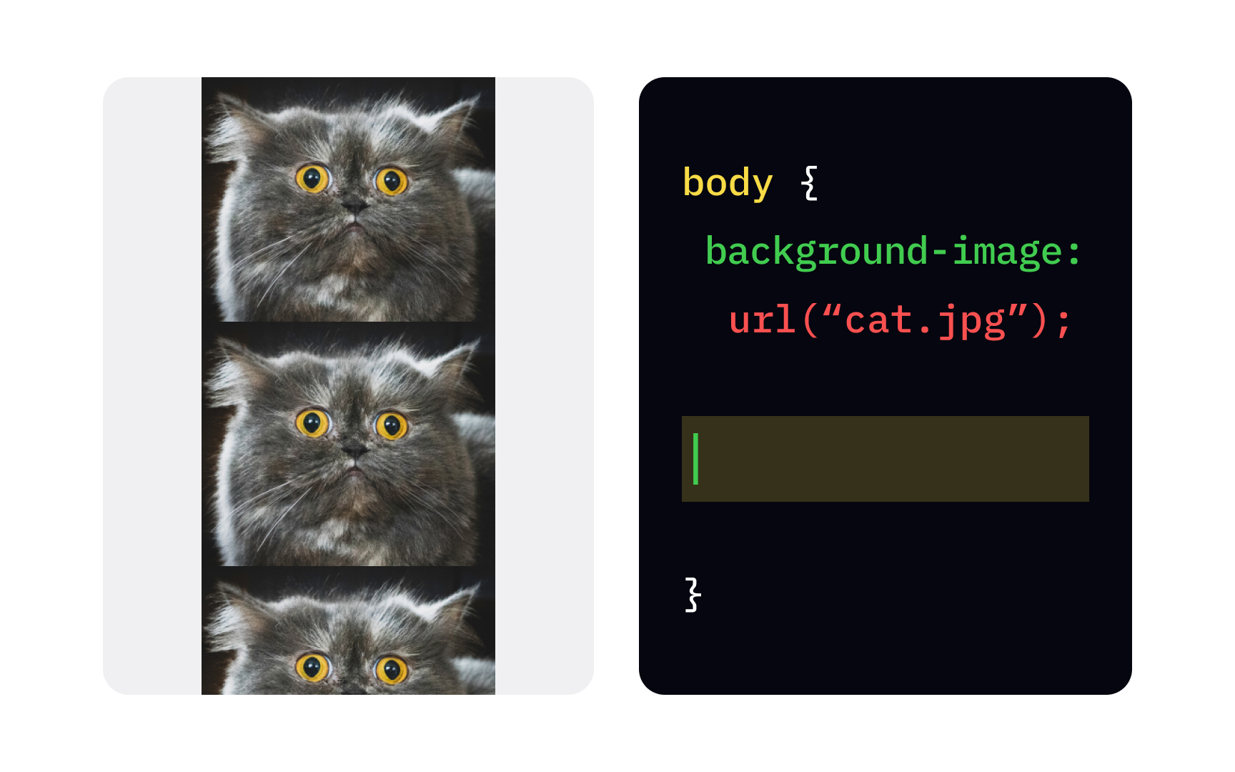 Css background repeat store