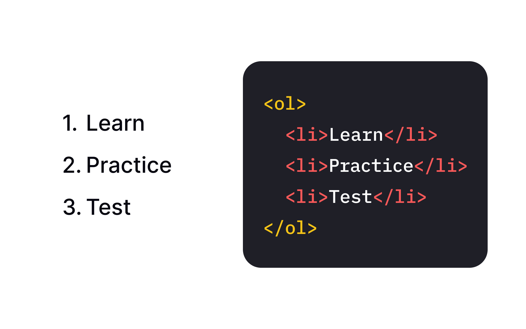 Popular Tags in HTML Lesson | Uxcel