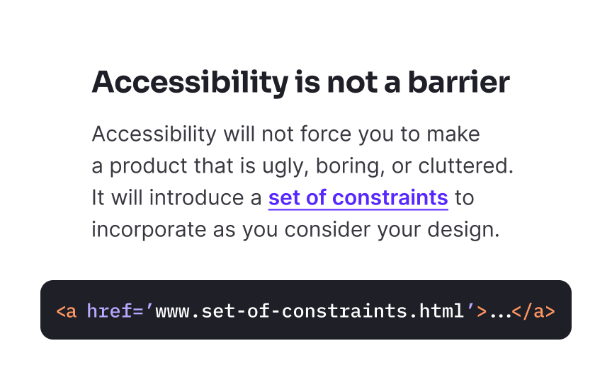 Links Accessibility Lesson | Uxcel