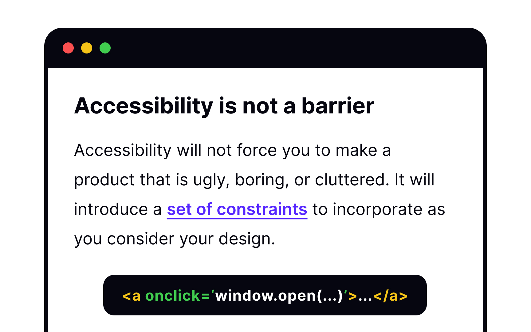 Links Accessibility Lesson | Uxcel